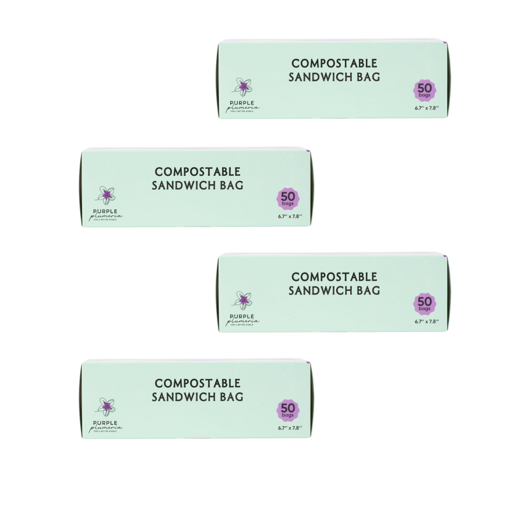Eco-Friendly Compostable Ziplock Bags | PurplePlumeria