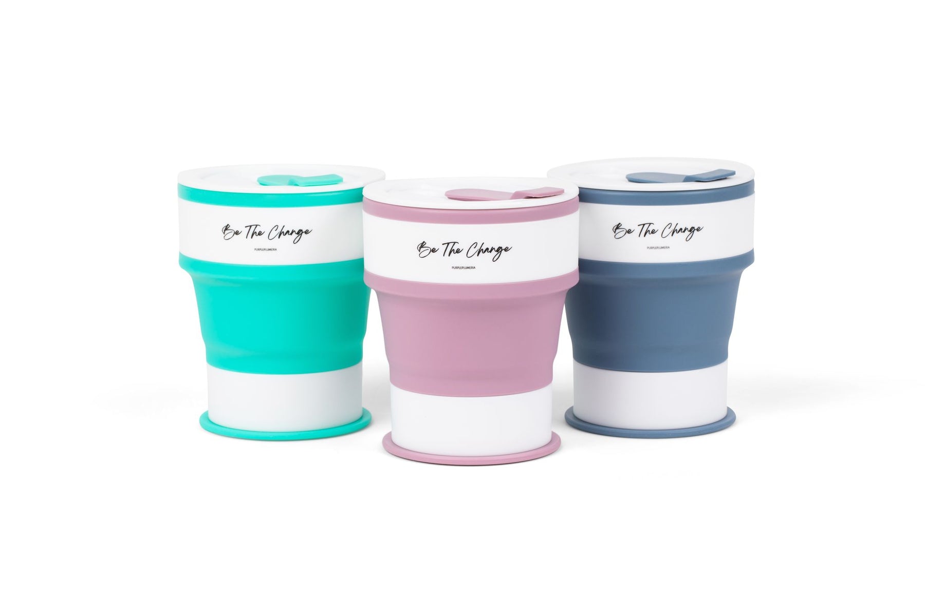 Eco-Friendly, Reusable Collapsible Silicon Cup | PurplePlumeria